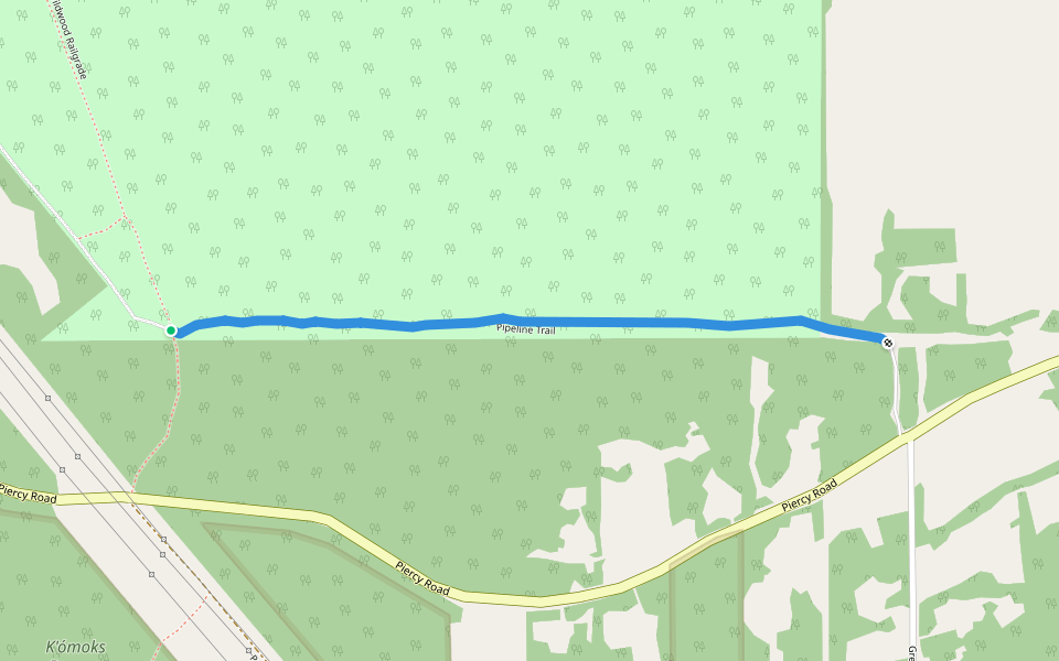 Pipeline Trail in British Columbia | Walking Map