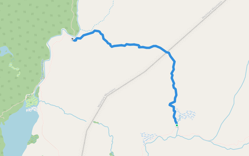 Calamity Brook - Indian Pass Crossover Trail in New York | Walking Map