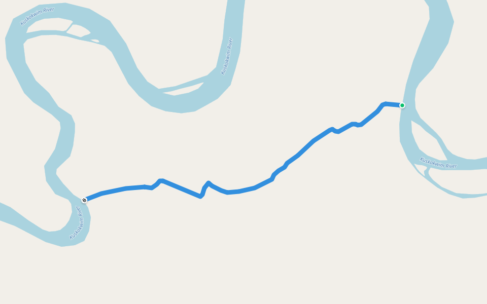 Iditarod National Historic Trail | Walking Map