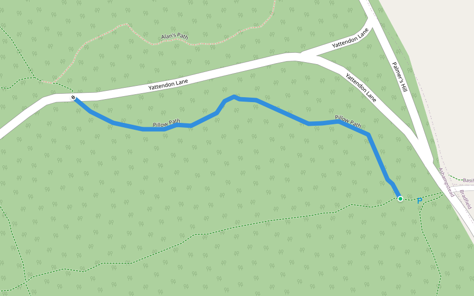 Pillow Path | Walking Map