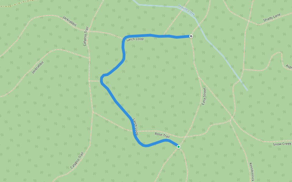 Larch Loop in British Columbia | Walking Map