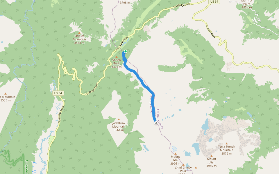 Mt. Ida Trail Hiking - Grand Lake, Colorado | Pacer