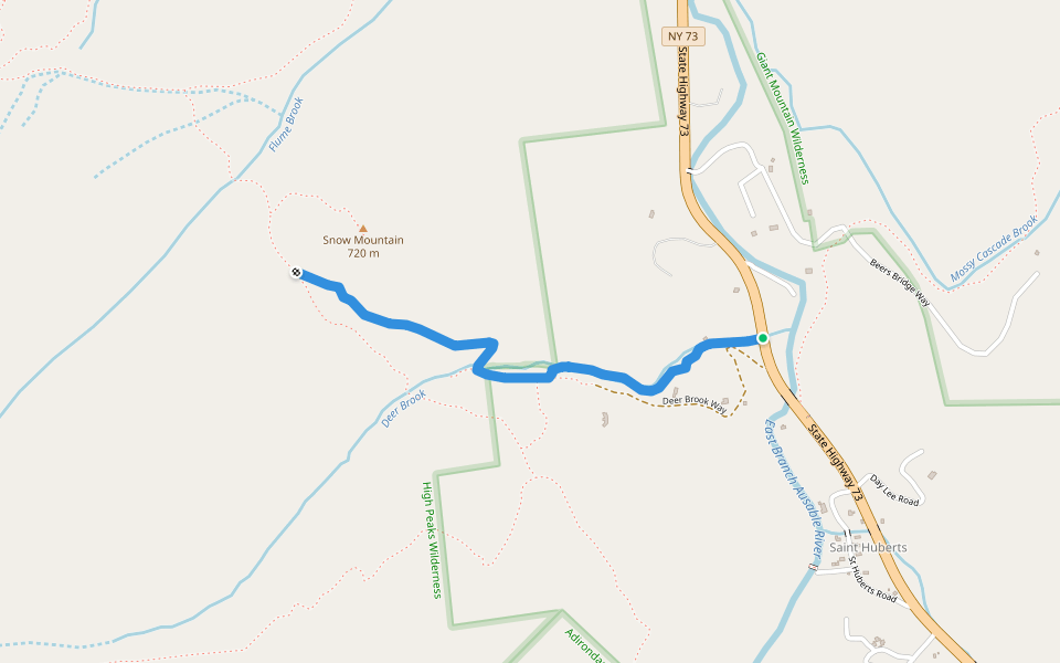 Deer Brook Trail Hiking - Keene Valley, New York | Pacer