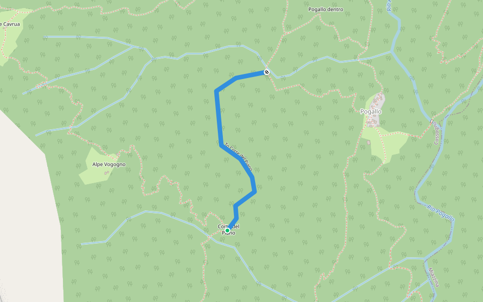 The Piano Court Walking And Running Trail - Piemonte | Pacer