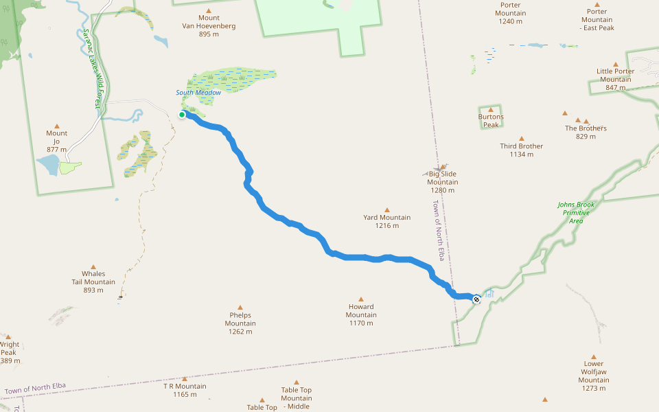 Klondike Notch Trail in New York | Walking Map