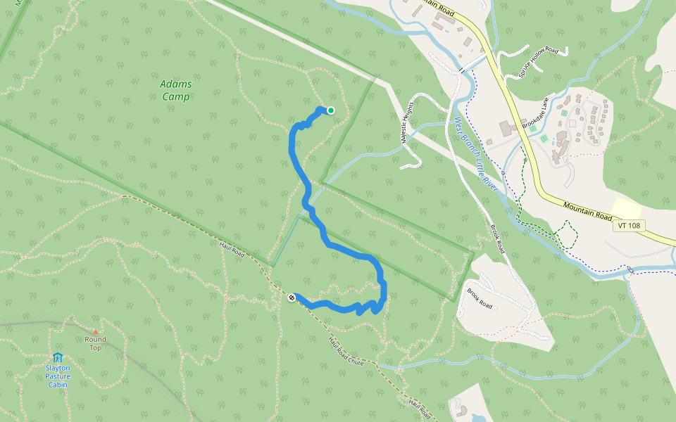 Hardy Haul in Vermont | Walking Map