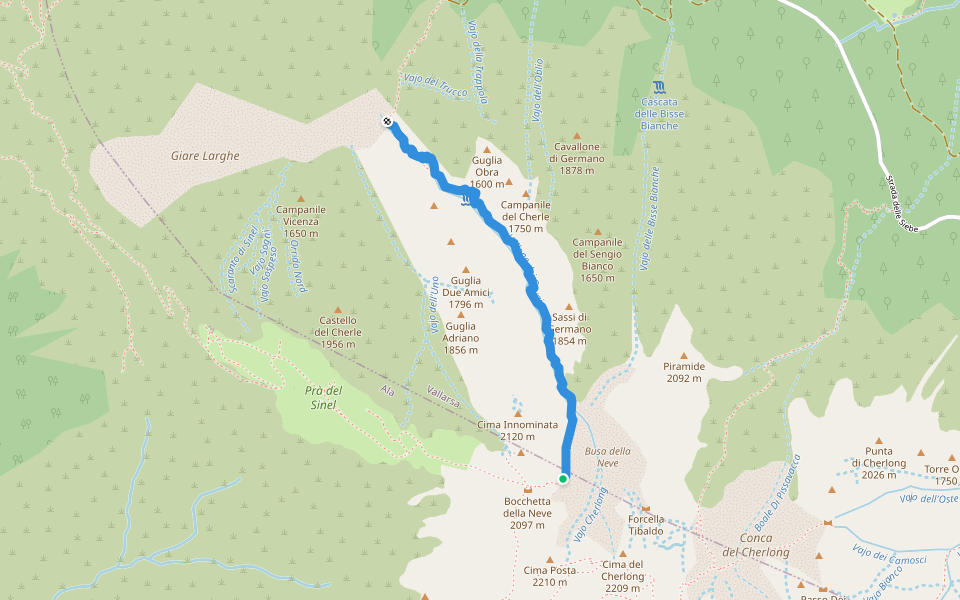 Valon dei Cavai Walking And Running Trail - Trentino-Alto Adige | Pacer