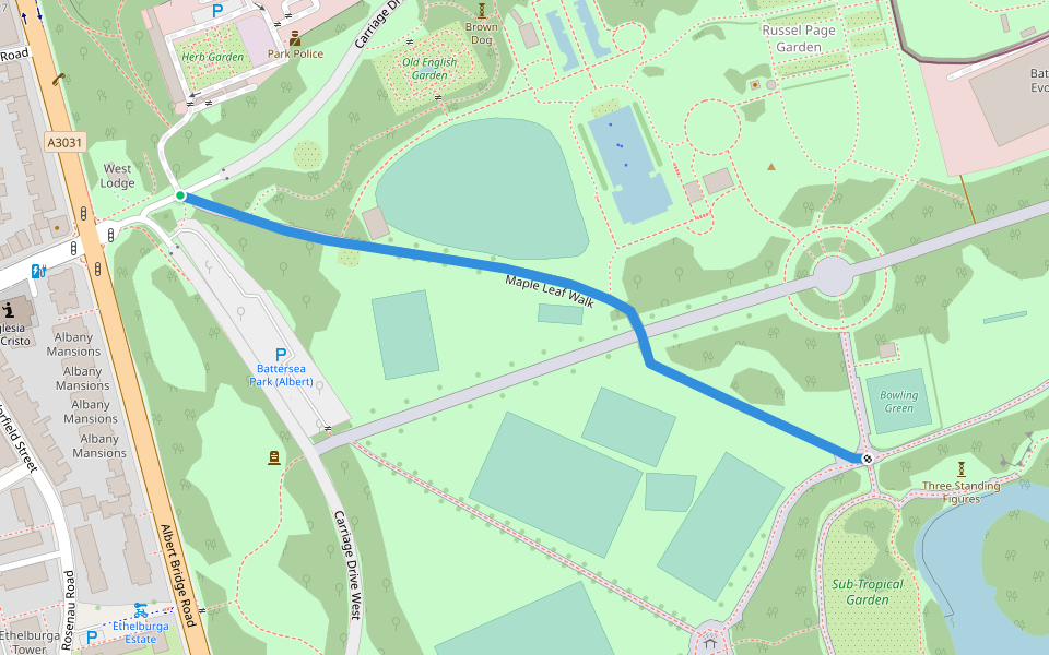 Maple Leaf Walk Trail - London, England | Pacer