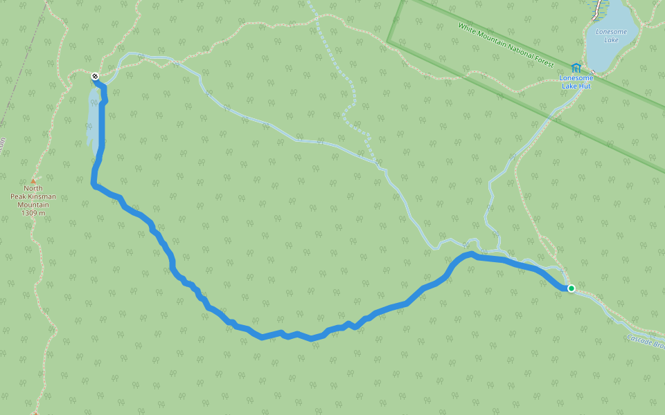 Kinsman Pond Trail Hiking - Franconia, New Hampshire | Pacer