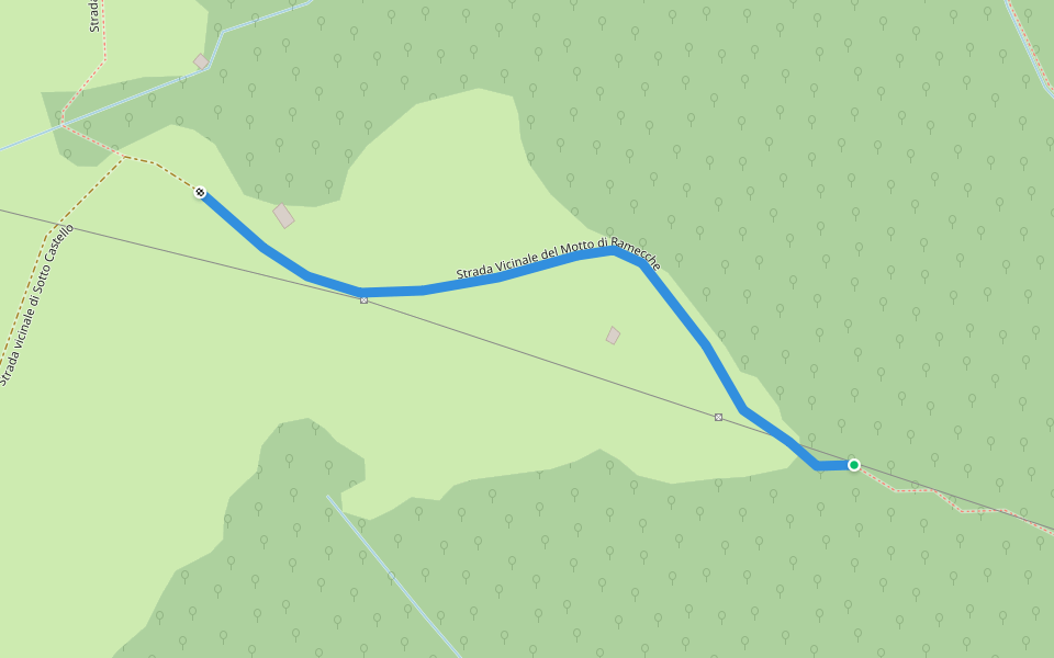 Strada Vicinale del Motto di Ramecche Walking And Running Trail ...