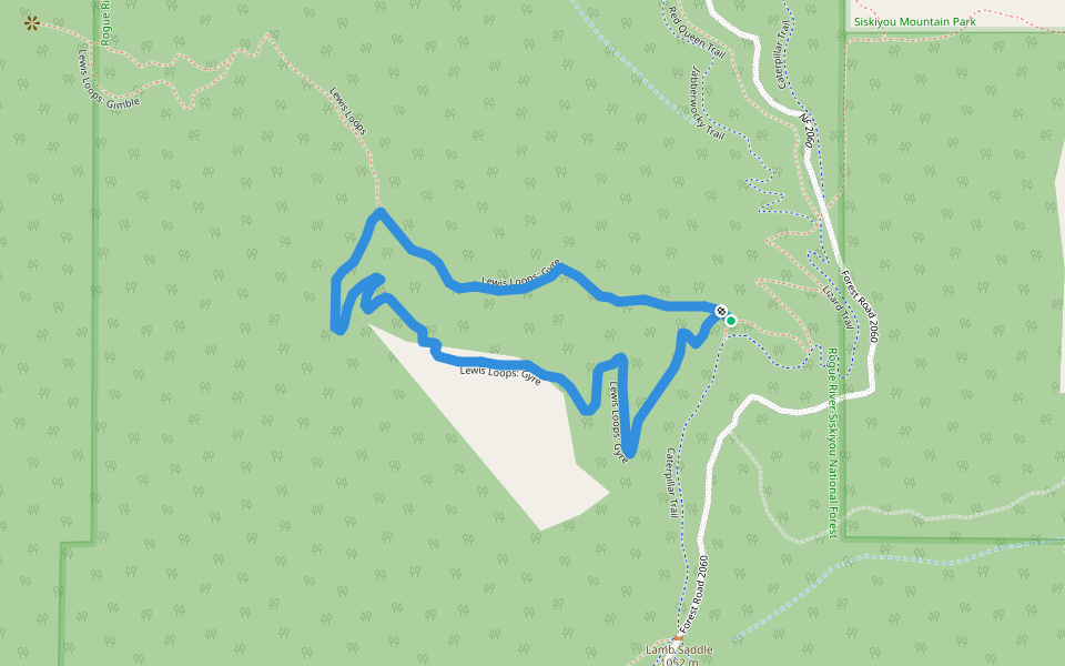 Lewis Loops: Gyre Hiking Trail - Ashland, Oregon | Pacer