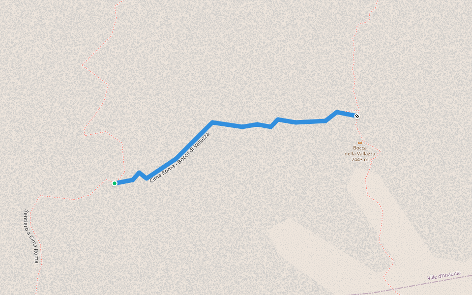 Cima Roma - Bocca di Vallazza Walking And Running Trail - Trentino-Alto ...