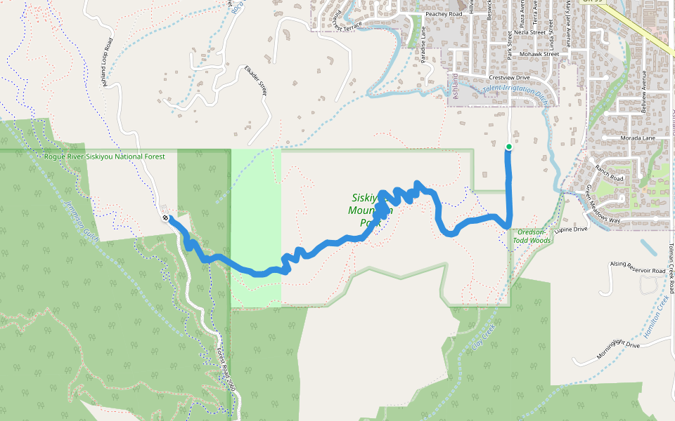 White Rabbit Trail in Oregon | Walking Map
