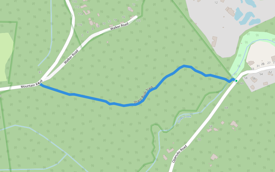 Sharp Bush Track in Auckland | Walking Map