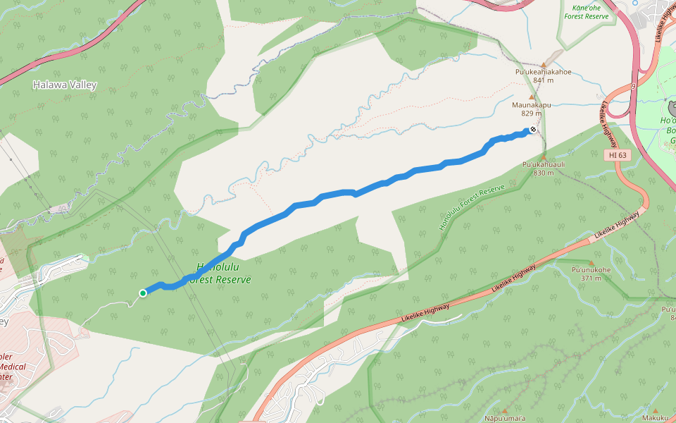 Tripler Ridge Trail Hiking - Honolulu, Hawaii | Pacer