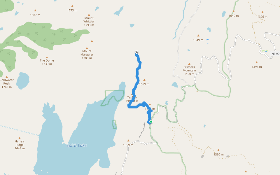 Independence Pass Trail in Washington | Walking Map
