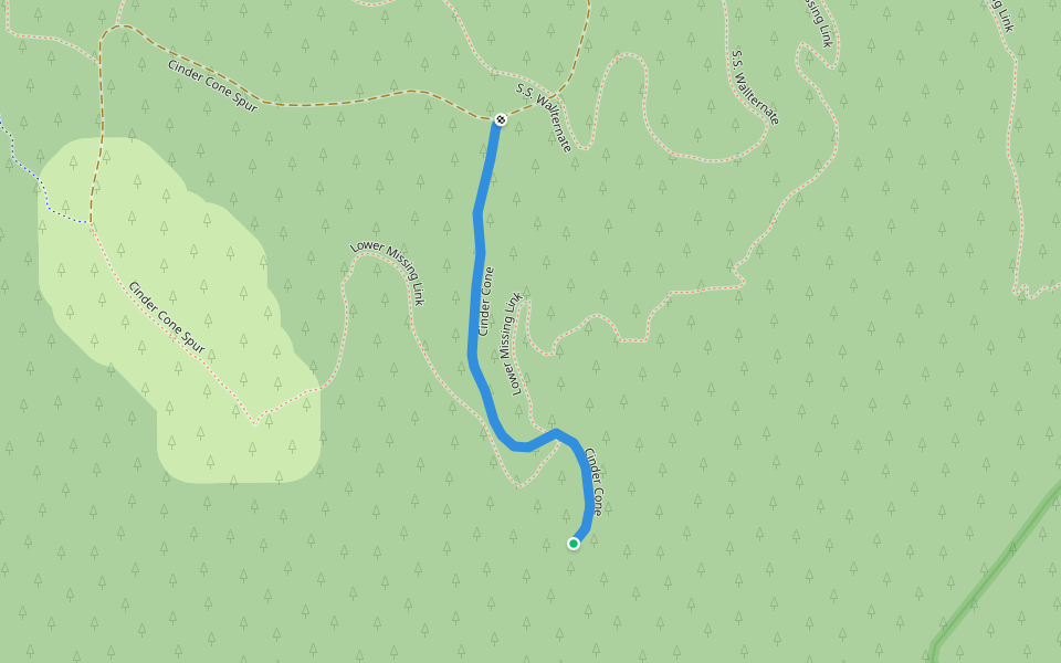 Cinder Cone Walking And Running Trail - Olympic Valley, California | Pacer