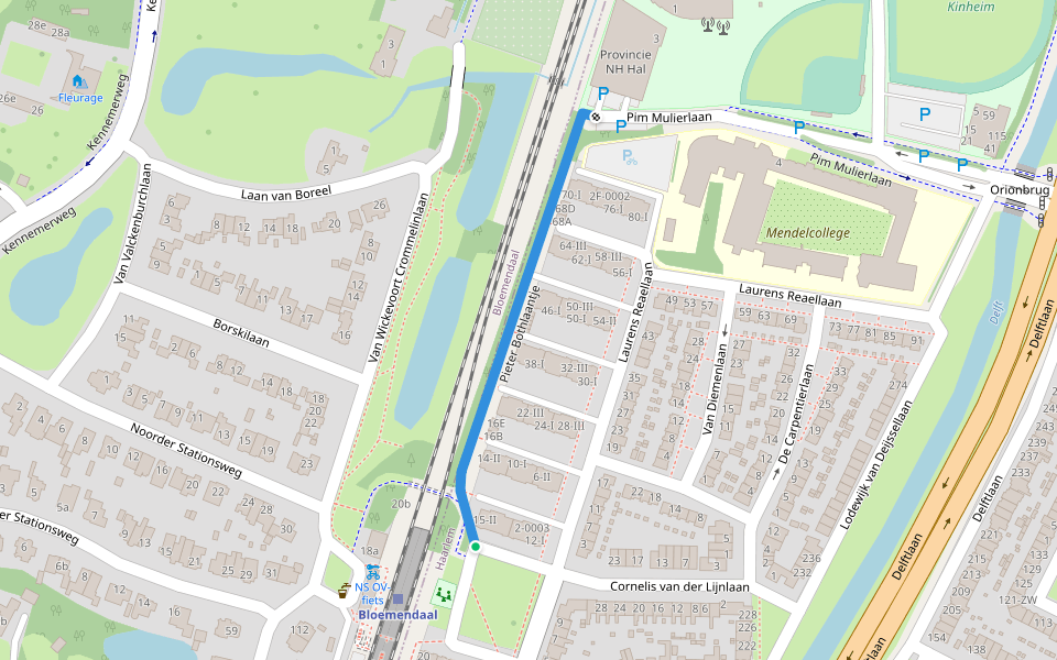 Pieter Bothlaantje Walking And Running Trail - Haarlem, Noord-Holland ...