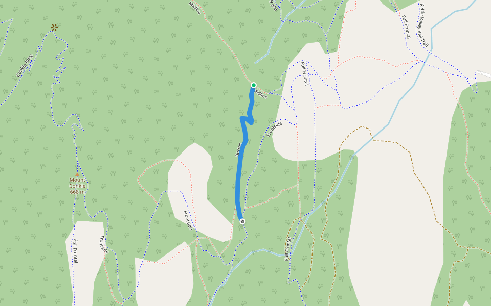 Berms Walking And Running Trail - Summerland, British Columbia | Pacer