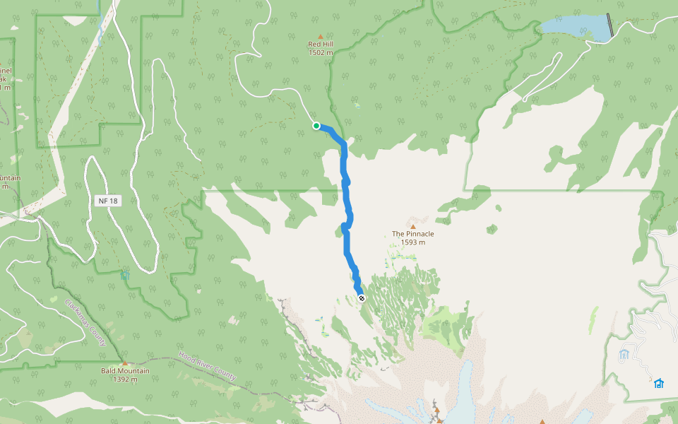 Vista Ridge Trail #626 Hiking - Mount Hood, Oregon | Pacer