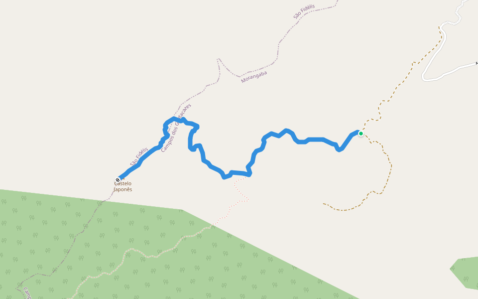 Access trail to the Japanese Castle Hiking - Rio de Janeiro | Pacer