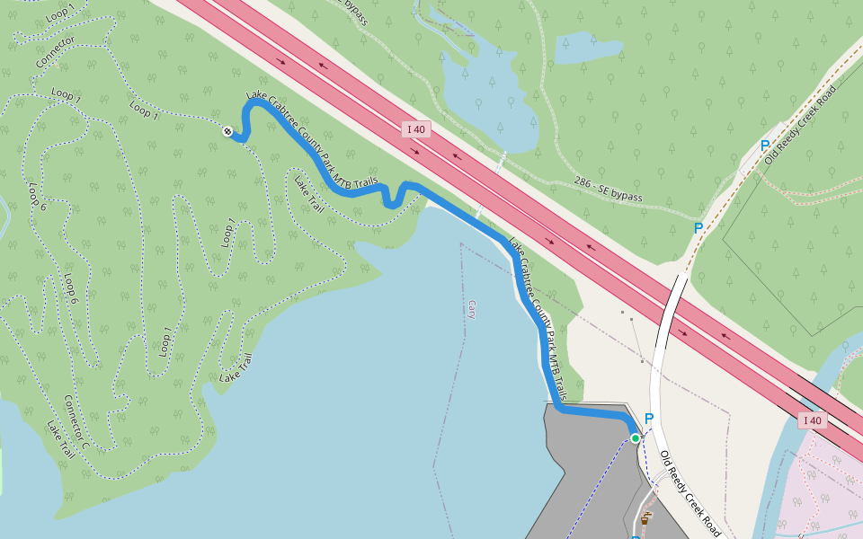 Lake Crabtree County Park MTB Trails Hiking - Cary, North Carolina | Pacer