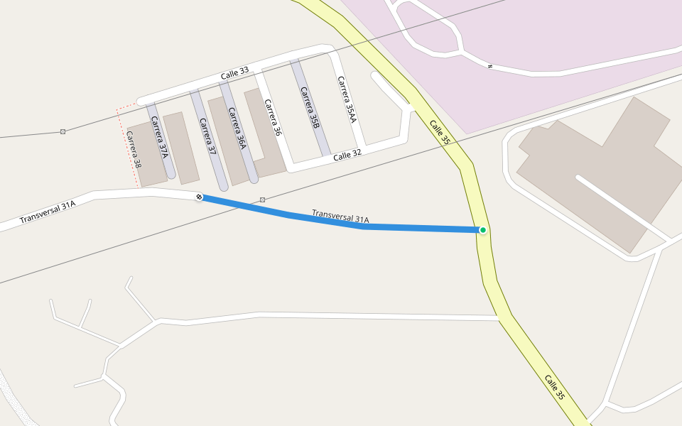 Transversal 31A | Walking Map