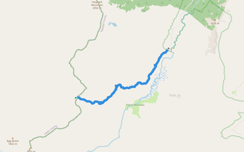 North Fork Tieton Trail #1118 Walking and Running - Goose Prairie ...