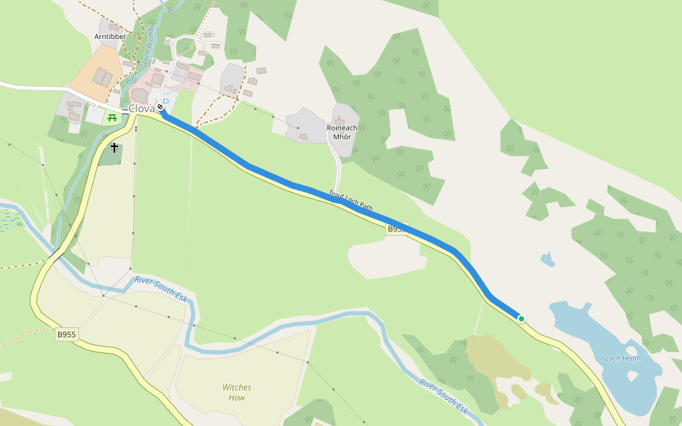 Trout Loch Path | Walking Map