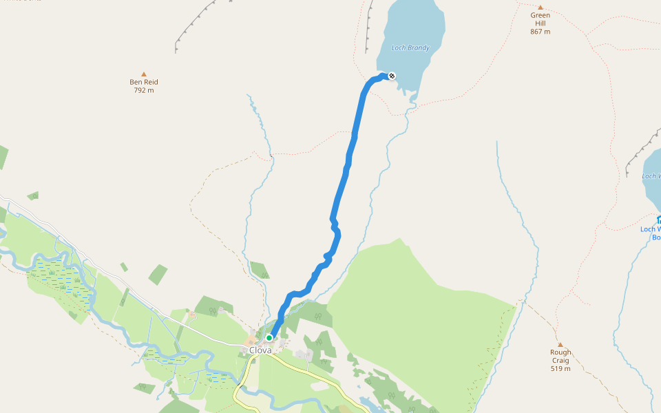 Loch Brandy Trail | Walking Map