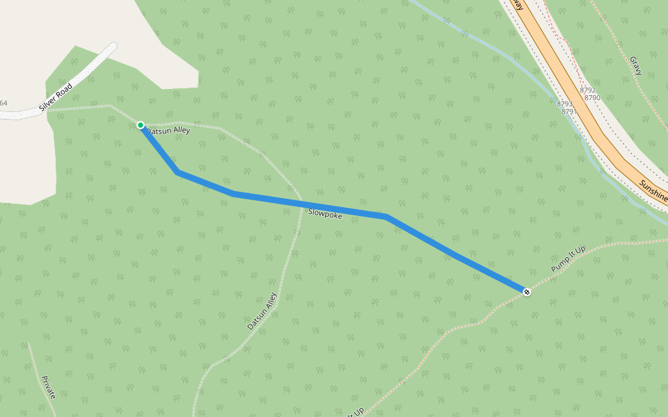 Slowpoke in British Columbia | Walking Map