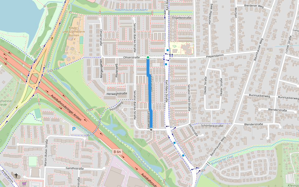 Landauerweg Walking And Running Trail - Bremen | Pacer