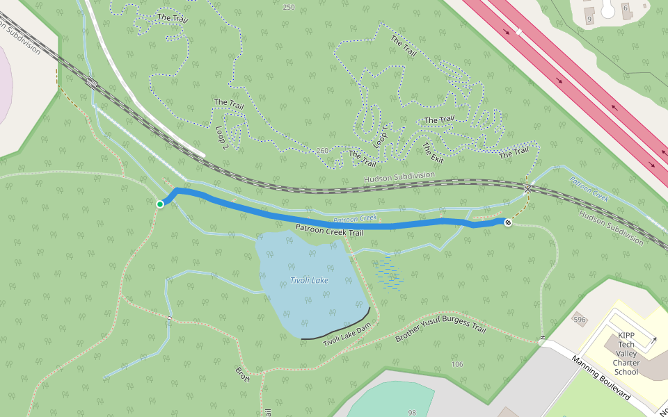 Patroon Creek Trail in New York | Walking Map
