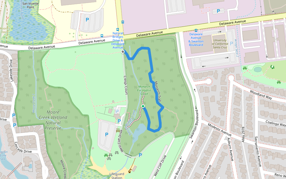 Monarch Trail Walking and Running - Santa Cruz, California | Pacer