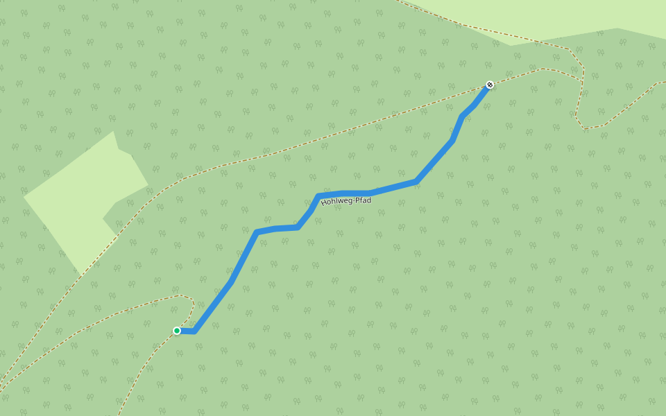 Hollow path path in Rheinland-Pfalz | Walking Map