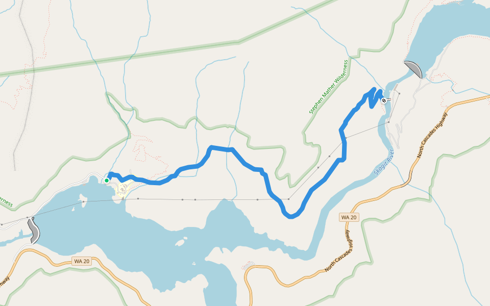 Diablo Lake Trail Hiking - Rockport, Washington | Pacer