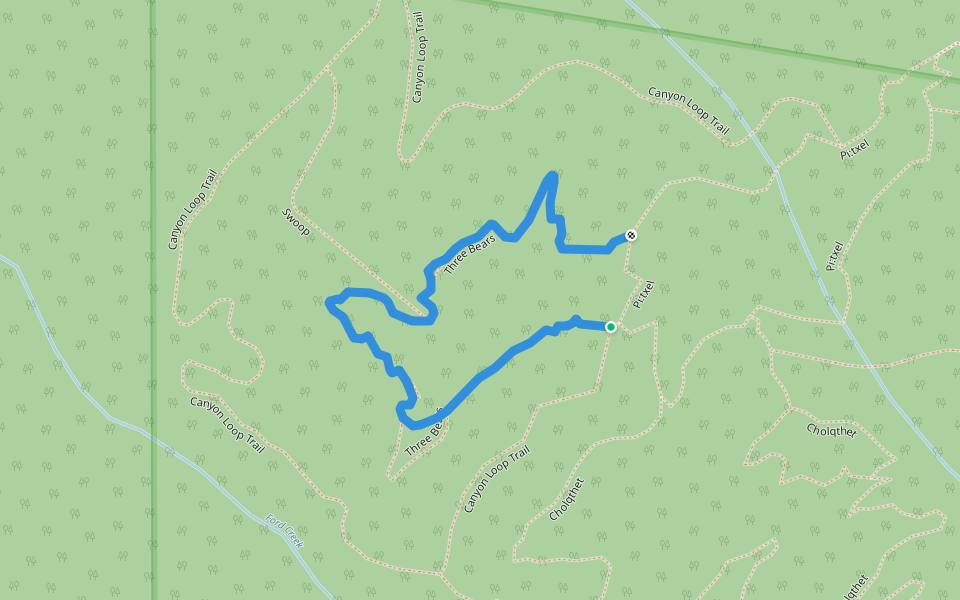 Three Bears in British Columbia | Walking Map