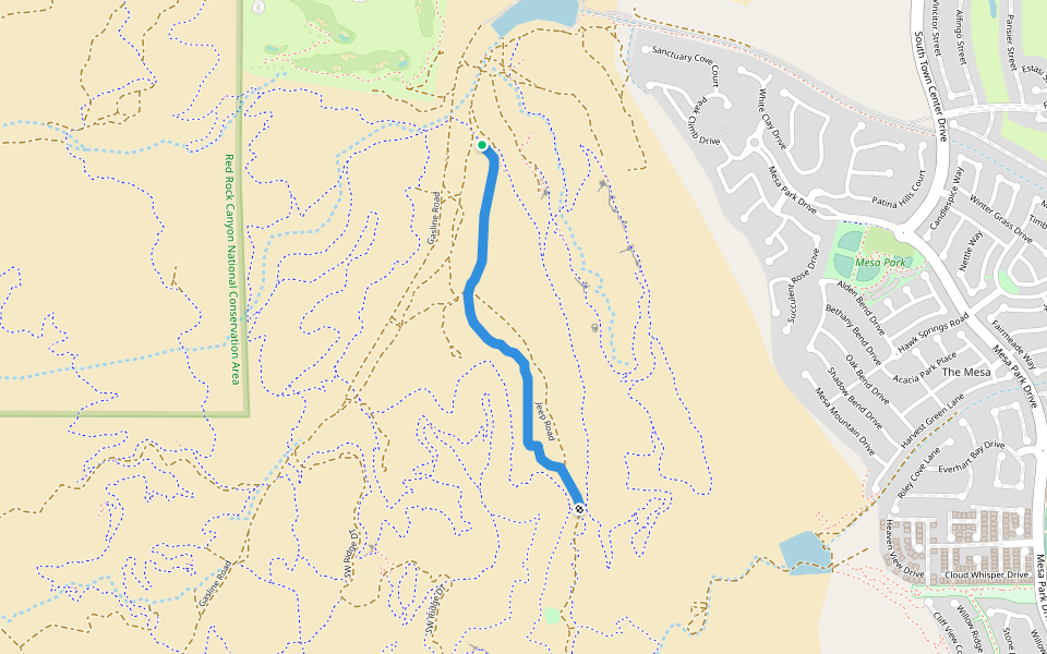 TK in Nevada | Walking Map