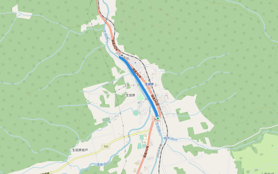 Poetry Monument Road in Hokkaido | Walking Map