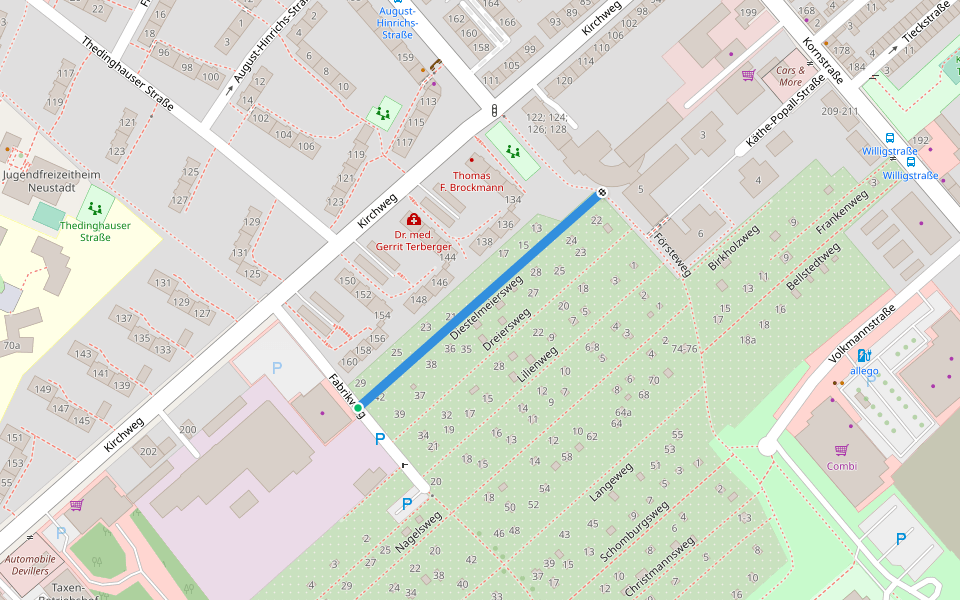 Diestelmeiersweg Walking And Running Trail - Bremen | Pacer
