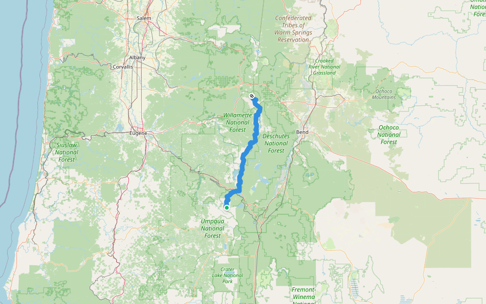 Pacific Crest National Scenic Trail #2000 Hiking - Oregon | Pacer