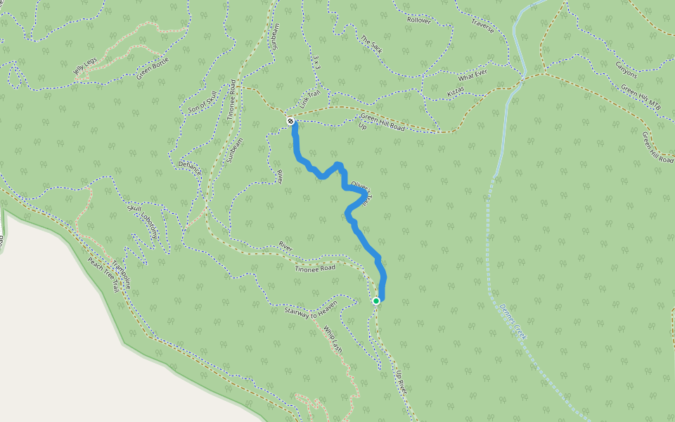 Oliver's Trail in New South Wales | Walking Map