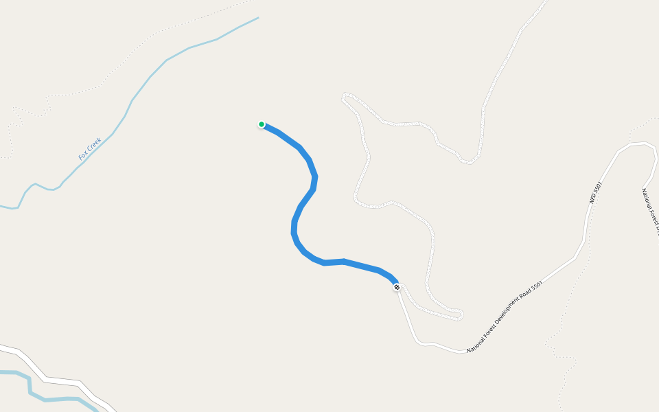 Fox Creek Trail in Washington | Walking Map