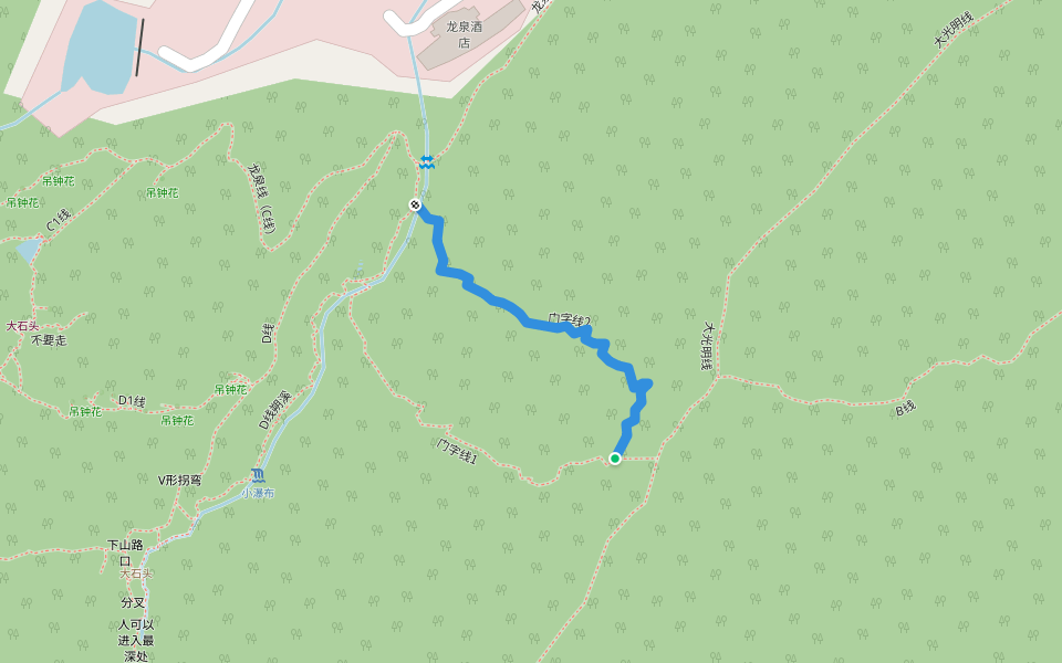 门字线2 in Guang Dong Sheng | Walking Map