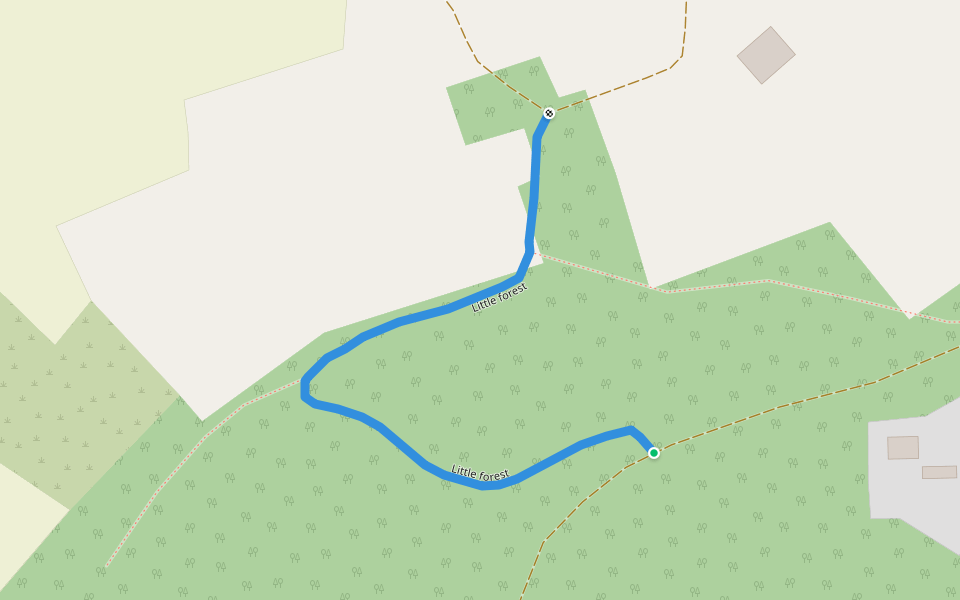 Little forest | Walking Map