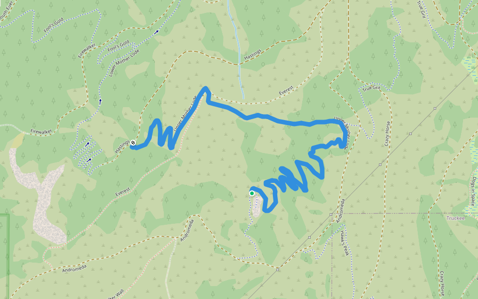 Upper Mother Lode in California | Walking Map