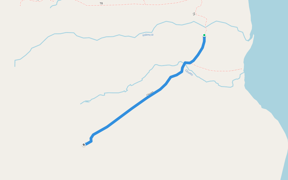 Choro | Walking Map