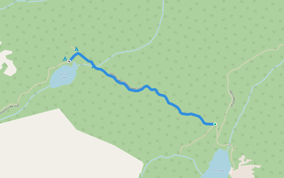 Spruce Lake Unimproved Trail Hiking - Estes Park, Colorado | Pacer