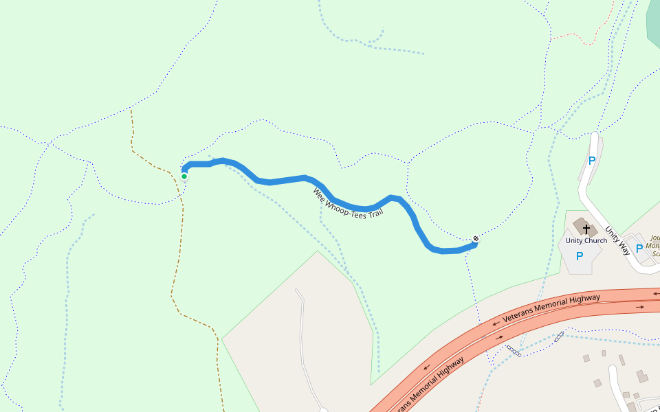 Wee Whoop-Tees Trail in New Mexico | Walking Map