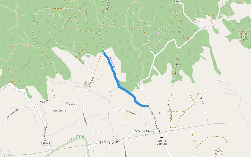 Vallone Petrazzi (Platani-Lavinaio) | Walking Map